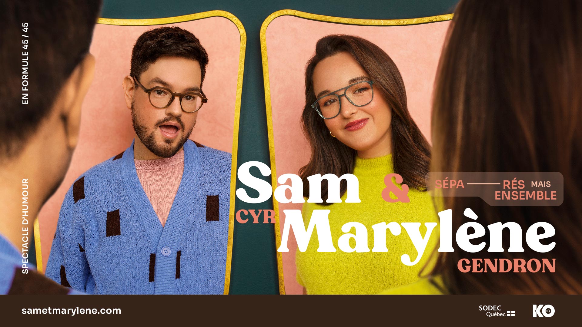 Sam Cyr et Marylène Gendron | Théâtre Petit Champlain